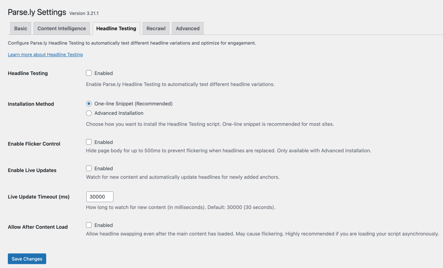 WordPress Plugin | Parse.ly